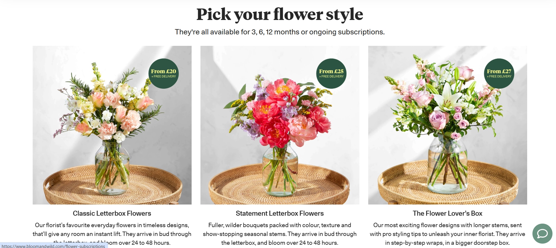 Bloom and Wild Christmas Offers, Discounts & Cashback Deals